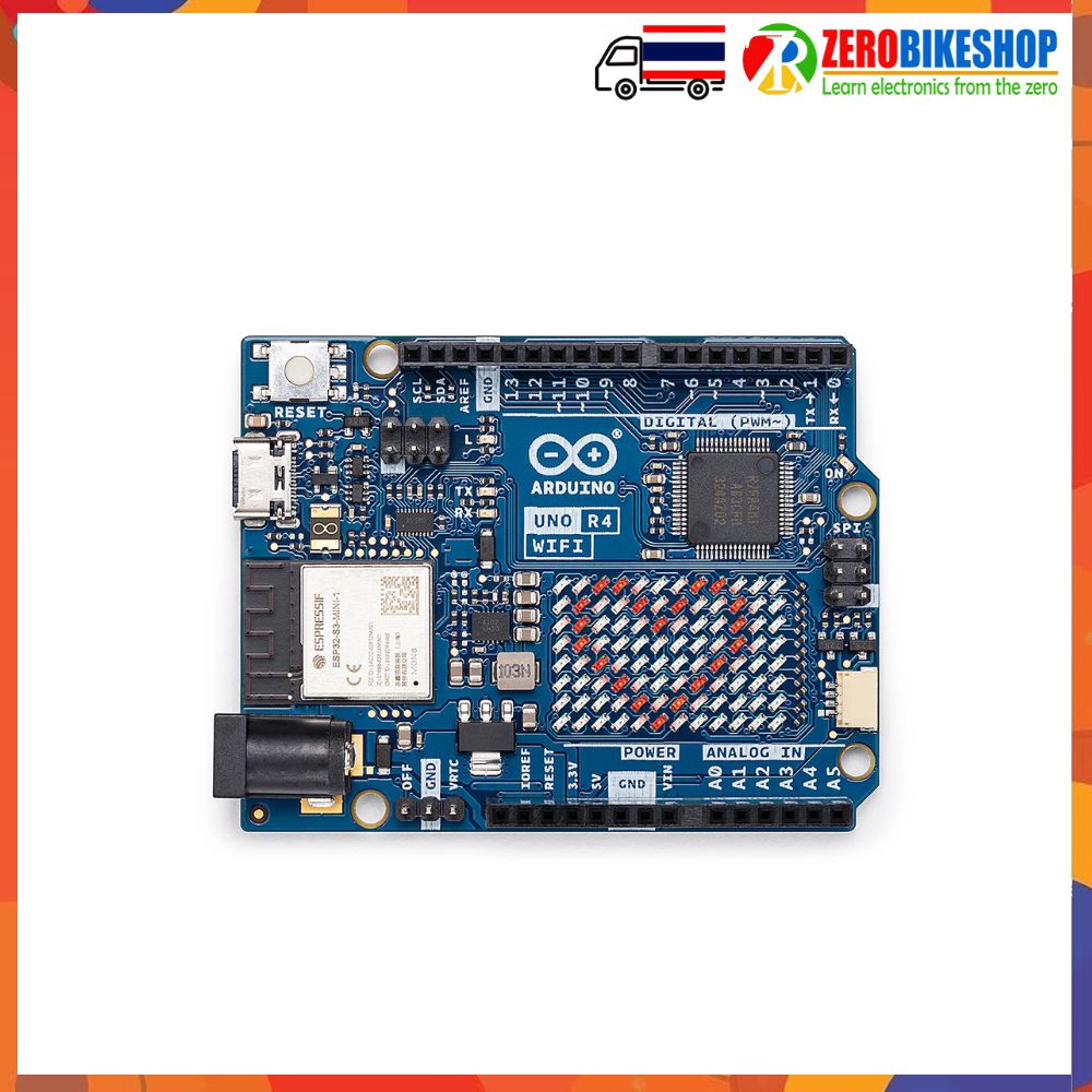 Arduino UNO R4 WiFi - บอร์ดไมโครคอนโทรลเลอร์ 32-bit พร้อม Wi-Fi ...