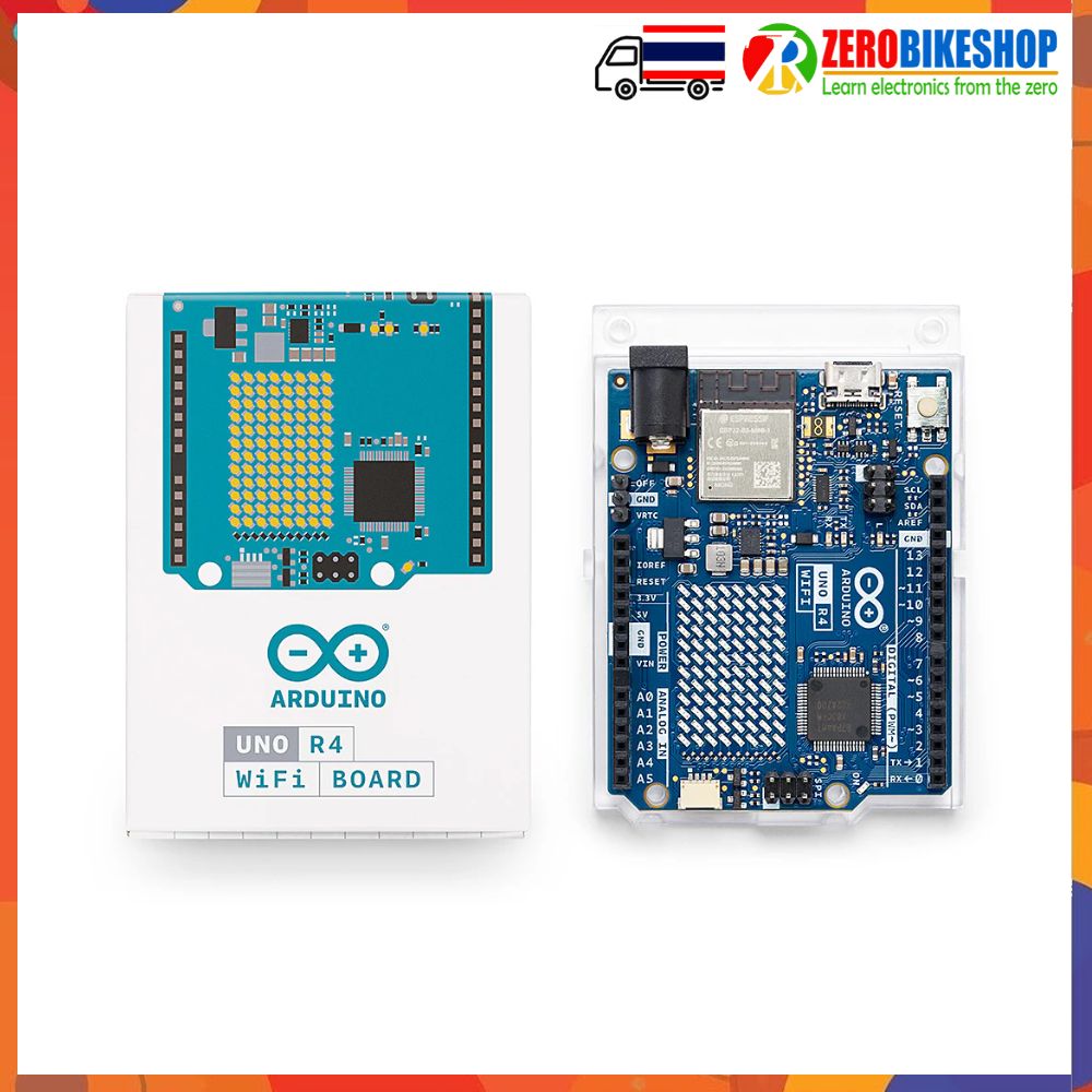 ชุดเรียนรู้ Arduino UNO R4 WiFi Project Starter kit Original UNO R4 ...